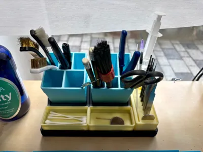 Gridfinity Desktop - Tool Bins by KYZ Design MakerWorld: Download Free 3D Models