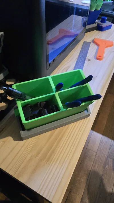 Gridfinity Desktop - Tool Bins by KYZ Design MakerWorld: Download Free 3D Models