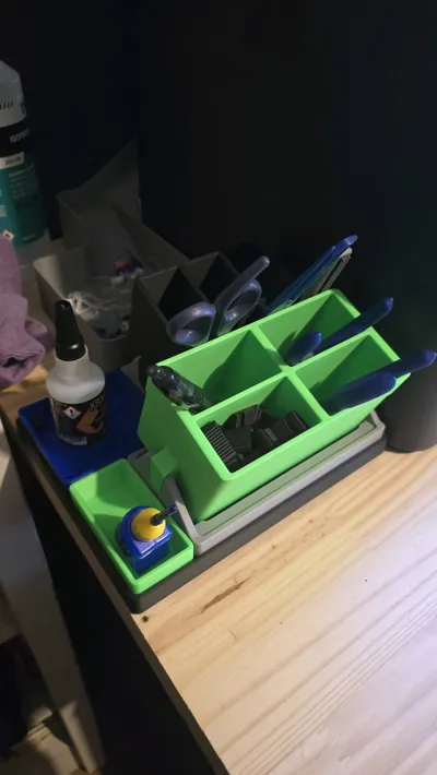 Gridfinity Desktop - Tool Bins by KYZ Design MakerWorld: Download Free 3D Models