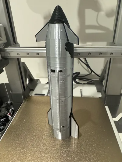 STARSHIP V2 by Kmobrain MakerWorld: Download Free 3D Models