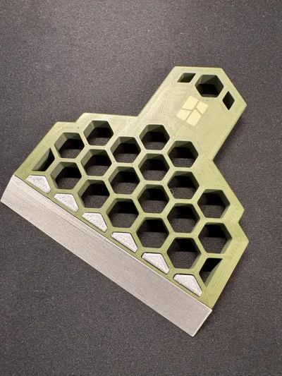 Bed Scraper - Bambu Hex Scraper XL Edition by K2_Kevin MakerWorld ...