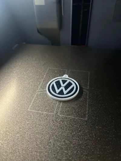 Volkswagen Keychain - Free 3D Print Model - MakerWorld