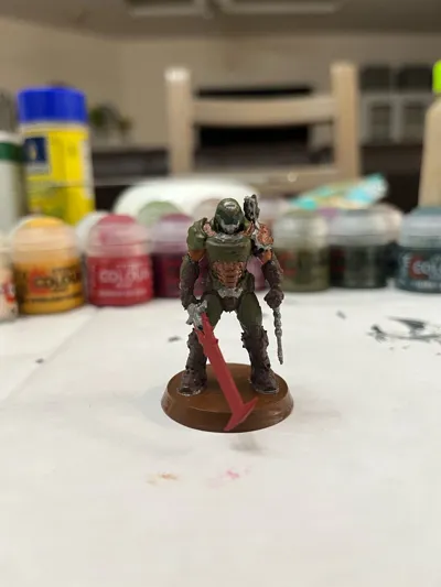 Doom Guy - Doom Eternal - Free 3D Print Model - MakerWorld