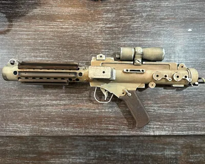 Star Wars E-11 Blaster RoTJ Version - Free 3D Print Model - MakerWorld