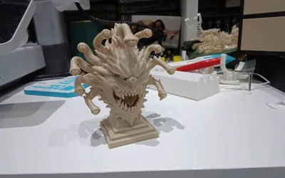 DnD ferocious Beholder - Free 3D Print Model - MakerWorld