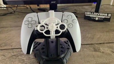 Bearing-less PS5 controller mini wheel - Free 3D Print Model - MakerWorld