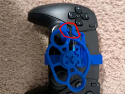 Bearing-less PS5 controller mini wheel - Free 3D Print Model - MakerWorld