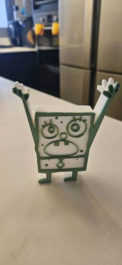 Doodlebob / Bob Esponja / Doodlebob por fromdtof1138 MakerWorld ...