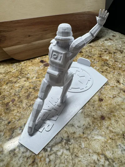 Phone holder Star Wars storm trooper / Handy Halter Star Wars Storm Trooper Remixed by Julian ...