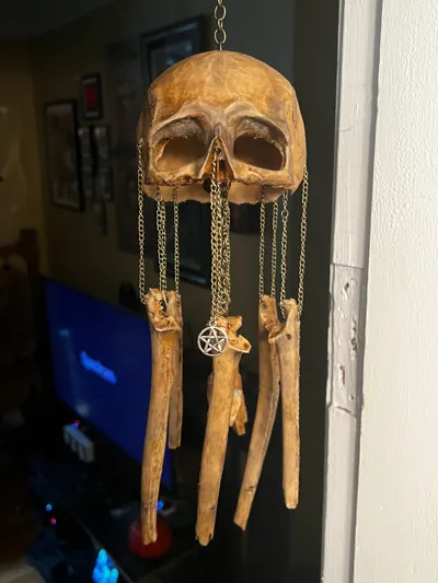 Wind Chime of Death - Free 3D Print Model - MakerWorld