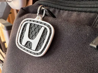 Honda Keychain - Free 3D Print Model - MakerWorld