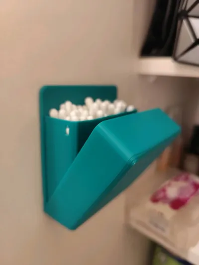 Tilt Box - Bathroom Organizer - Free 3D Print Model - MakerWorld