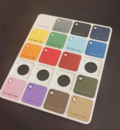 Swatch Display Board by Bambu Lab by Bambu Lab MakerWorld: Download ...