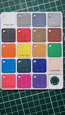 Swatch Display Board by Bambu Lab - Free 3D Print Model - MakerWorld