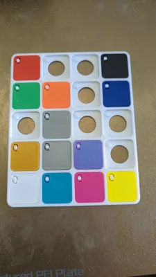 Swatch Display Board by Bambu Lab - Free 3D Print Model - MakerWorld
