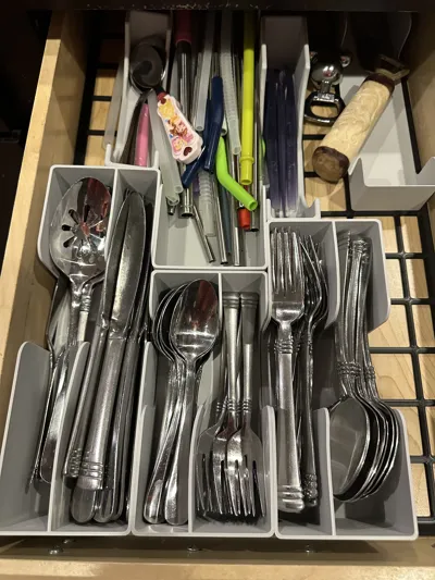 Gridfinity Complete Kitchen Collection (w/ Modular Expansion Pieces) Remixed by JonathanLevi ...