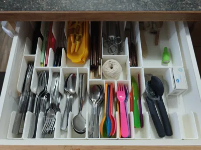 Gridfinity Complete Kitchen Collection (w/ Modular Expansion Pieces) Remixed by JonathanLevi ...