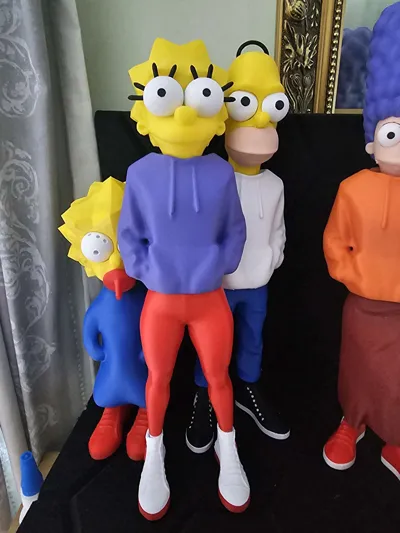 lisa Simpson urban wear multiparts by Vitormhs MakerWorld: Download ...