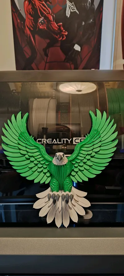 Eagle of the Stormhold Crest - Free 3D Print Model - MakerWorld