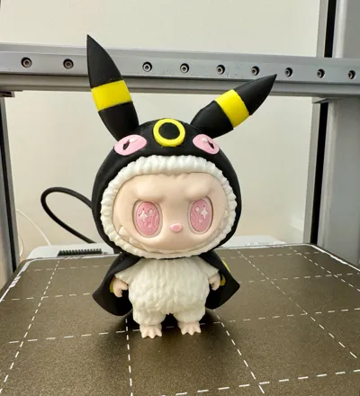 Multi-part Umbreon Labubu (No AMS Needed) by dundun MakerWorld ...