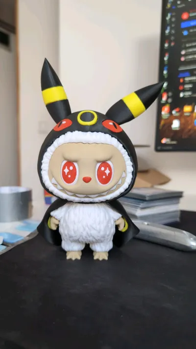 Multi-part Umbreon Labubu (No AMS Needed) by dundun MakerWorld ...