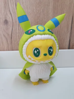Multi-part Umbreon Labubu (No AMS Needed) - Free 3D Print Model ...