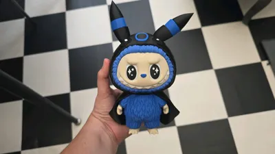Multi-part Umbreon Labubu (No AMS Needed) by dundun MakerWorld ...