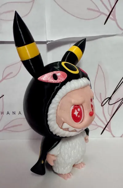 Multi-part Umbreon Labubu (No AMS Needed) by dundun MakerWorld ...