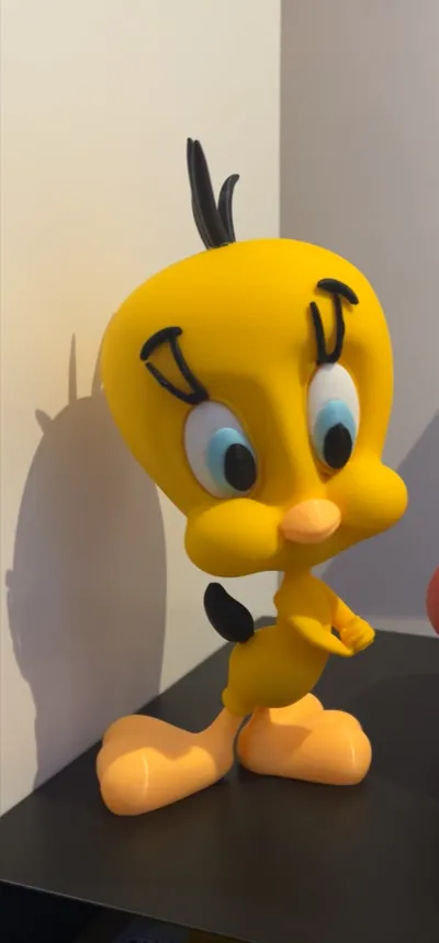 Looney Tunes Tweety Bird- No AMS -Easy to assembly by kosvel MakerWorld ...