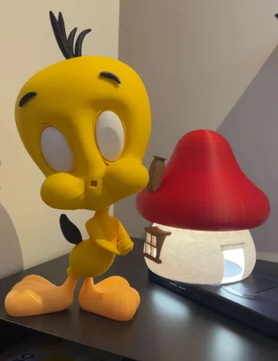 Looney Tunes Tweety Bird- No AMS -Easy to assembly by kosvel MakerWorld ...