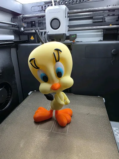 Looney Tunes Tweety Bird- No AMS -Easy to assembly by kos MakerWorld ...