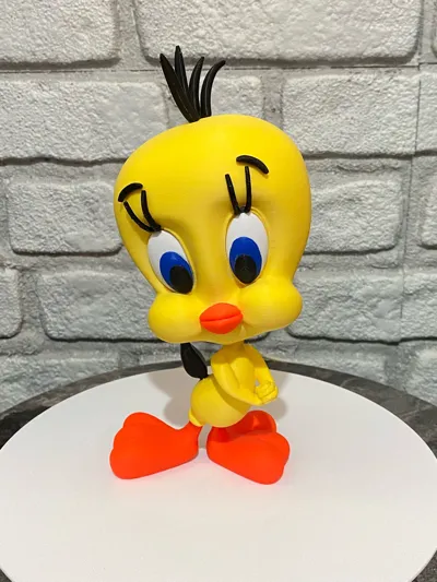 Looney Tunes Tweety Bird- No AMS -Easy to assembly by kos MakerWorld ...