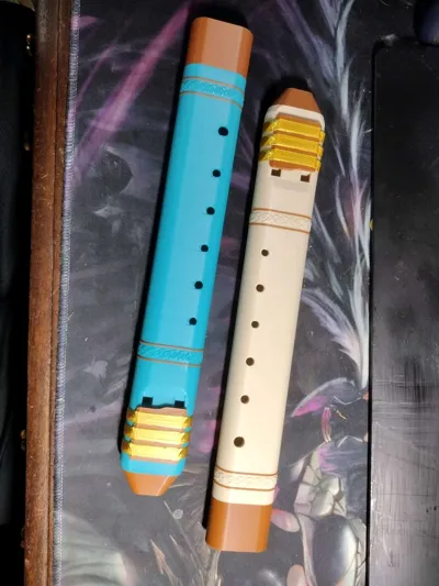 D5 Drone Flute v2 - Native American Tuning - Free 3D Print Model ...