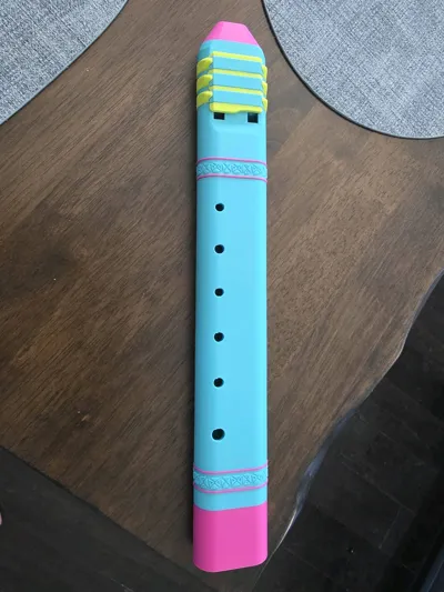D5 Drone Flute v2 - Native American Tuning - Free 3D Print Model ...