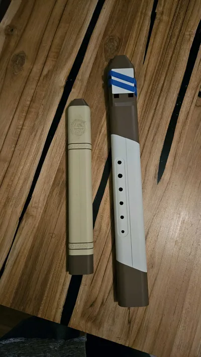 D5 Drone Flute v2 - Native American Tuning - Free 3D Print Model ...