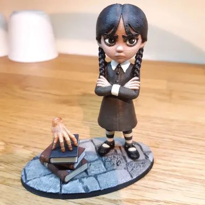 Wednesday Addams by Giuapau MakerWorld: Download Free 3D Models