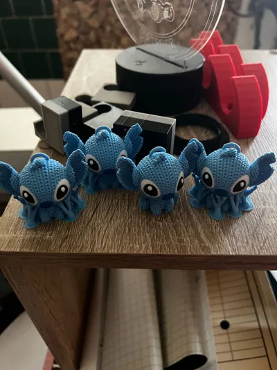 Knitted Lilo & Stitch's Stitch by Hatya MakerWorld: Download Free 3D Models