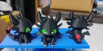 Chibi Toothless - Free 3D Print Model - MakerWorld