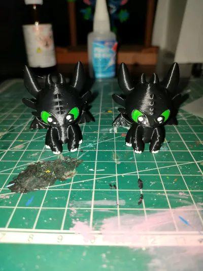 Chibi Toothless by FilliFuu MakerWorld: Download Free 3D Models