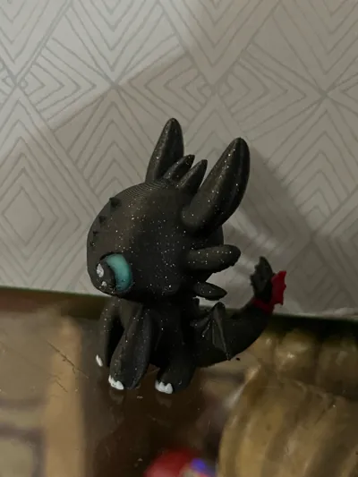 Chibi Toothless - Free 3D Print Model - MakerWorld