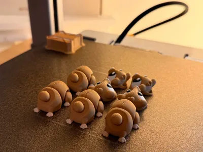 FREE Flexi Guinea Pig by 3DGOB MakerWorld: Download Free 3D Models