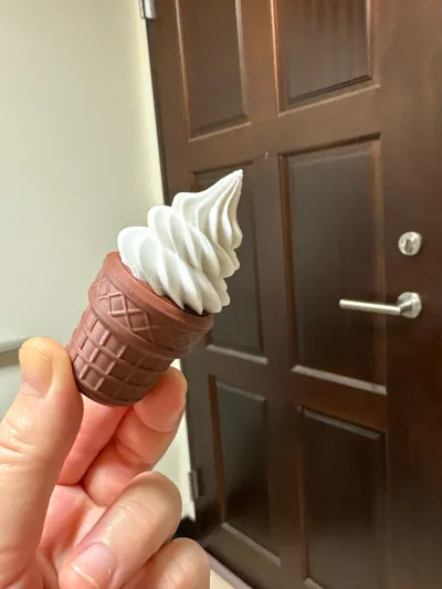Ice Cream Cone Clicker - Fidget Print-in-Place - Free 3D Print Model ...