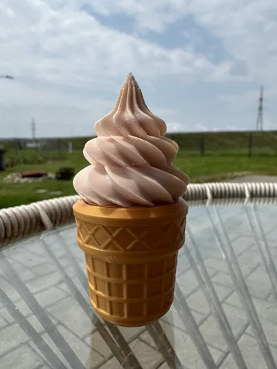 Ice Cream Cone Clicker - Fidget Print-in-Place by DjangoCashflow ...
