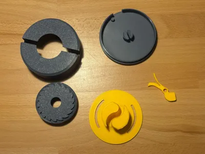 Retractable Cable Organizer - QuickReel - Free 3D Print Model - MakerWorld