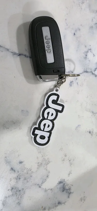 Jeep Keychain by Krystian3D MakerWorld: Download Free 3D Models