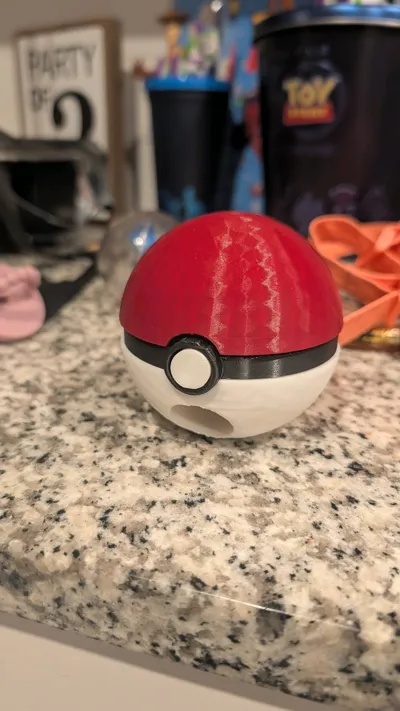 Pokeball Candy Dispenser by Ellcato3D MakerWorld: Download Free 3D Models