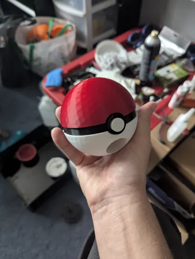 Pokeball Candy Dispenser - Free 3D Print Model - MakerWorld