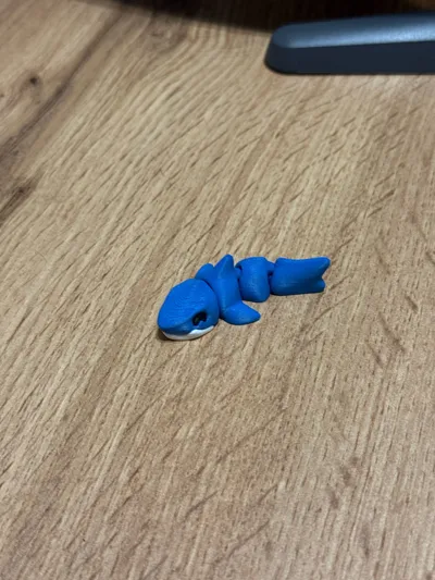 Mini Articulated Shark - Free 3D Print Model - MakerWorld