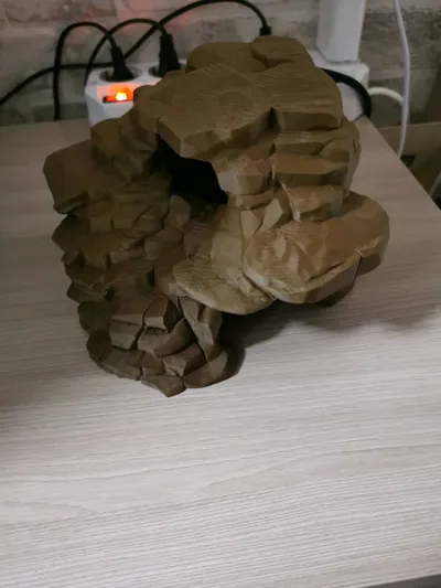 Stone Step Hideaway - Free 3D Print Model - MakerWorld