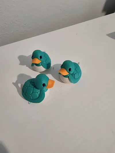 Turtle Duck - Free 3D Print Model - MakerWorld